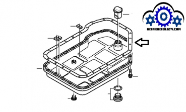 Spareparts for all kind of Gearboxes - Gasket Oilpan 5HP19 VW/Audi/Porsche